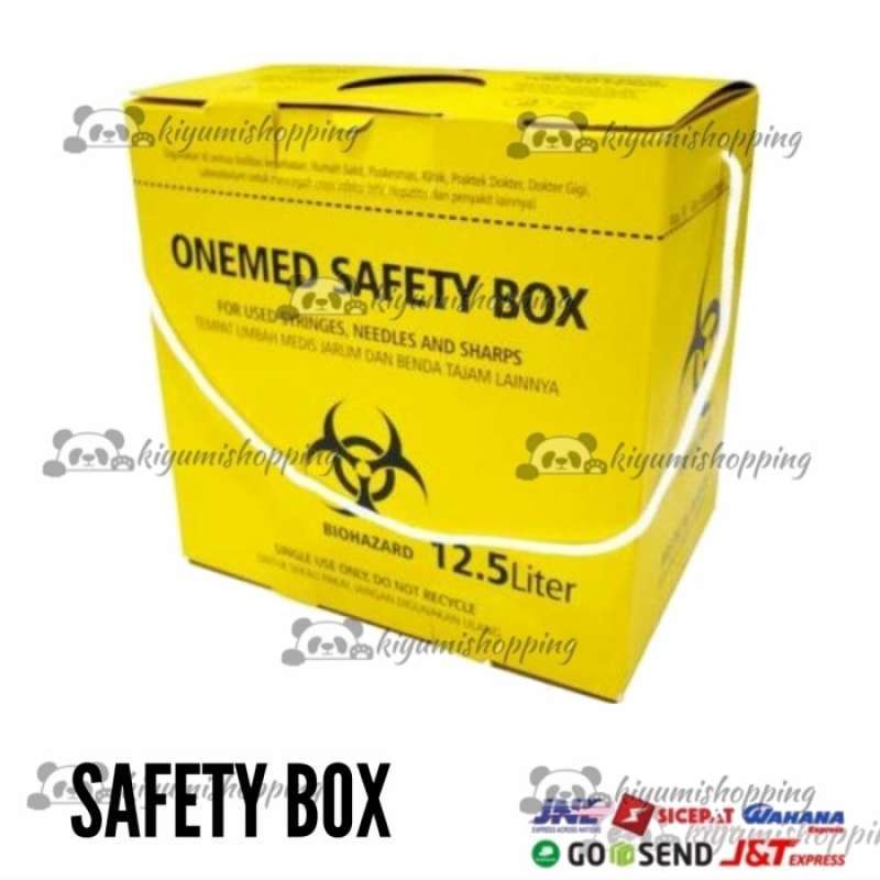 Jual safety box medis 12.5 liter tebal di Seller Bena Store - Wanajaya ...