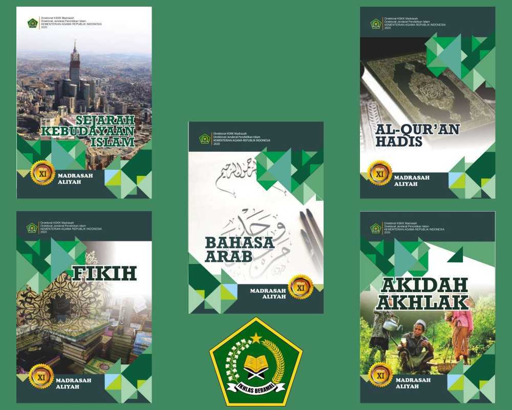 Jual Buku Siswa MA Madrasah Aliyah Kelas 11 AKIDAH AKHLAK FIKIH BAHASA ARAB AL QURAN HADIS ...
