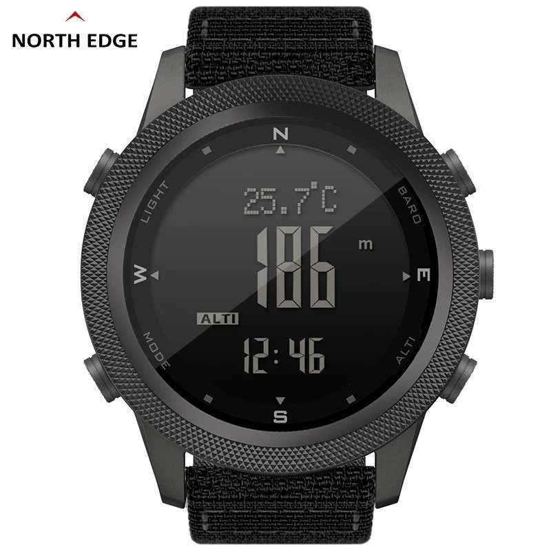 Promo North Edge 2022 Apache Ap46 Tough Tactical Outdoor Digital Watch ...