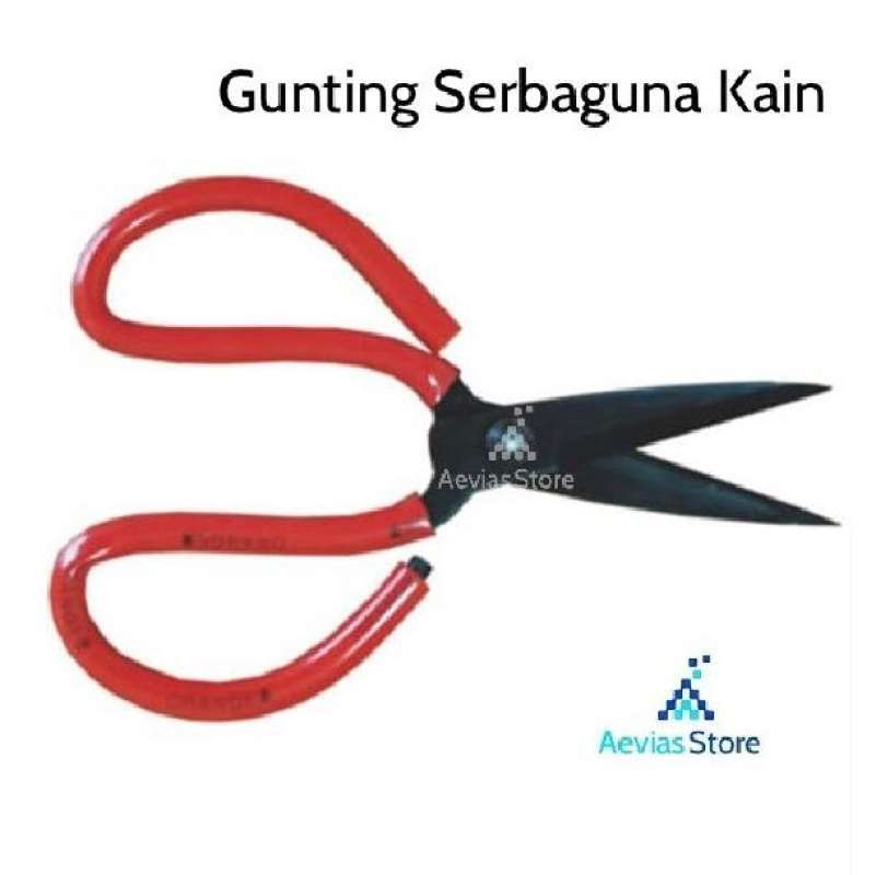Jual Gunting Kulit Kain Seng Kertas Karton Serba Guna. di Seller Aevias ...