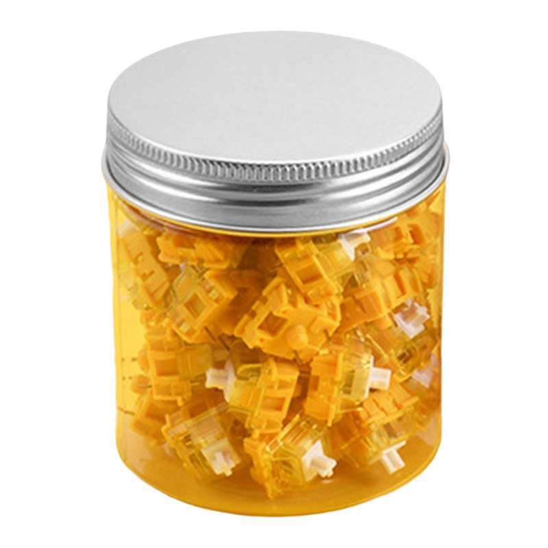 Promo 45x 3 Pin Diced Fruit Switch Set DIY Pre Lubed Switches Banana ...