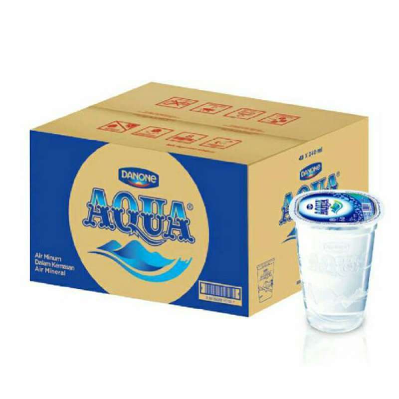 Jual Aqua Air Mineral Cup [220 mL/ Karton] di Seller Hypermart ...