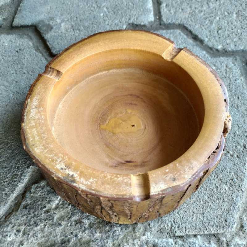 Jual Asbak Rokok Kayu Natural Batang Pohon Ukuran 15 Cm - Dekorasi ...