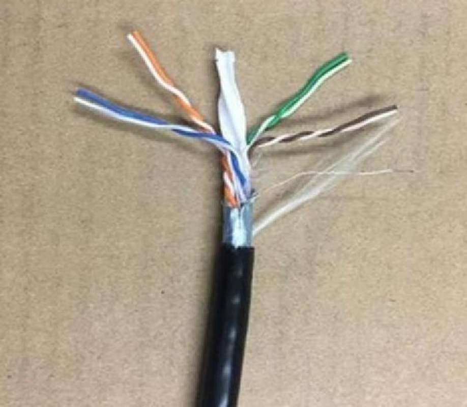 Jual Belden STP Cat6 STP FTP Cable Kabel Belden CAT6 Outdoor Meteran di ...