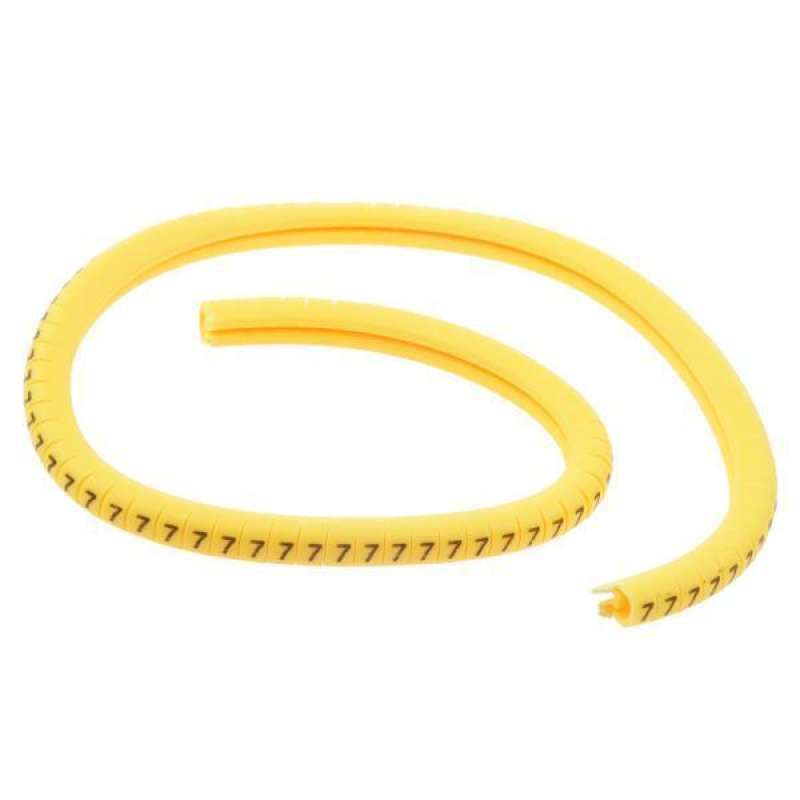 Promo 5x100x Yellow Cable Wire Markers Identification Lables Tags ...