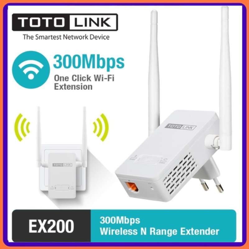 Jual Totolink Wifi Extender / Wifi Range Extender 300Mbps Eu Plug ...