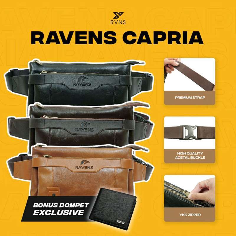 Jual Ravens Waist Bag Model Terbaru - Harga Promo Juni 2024 | Blibli