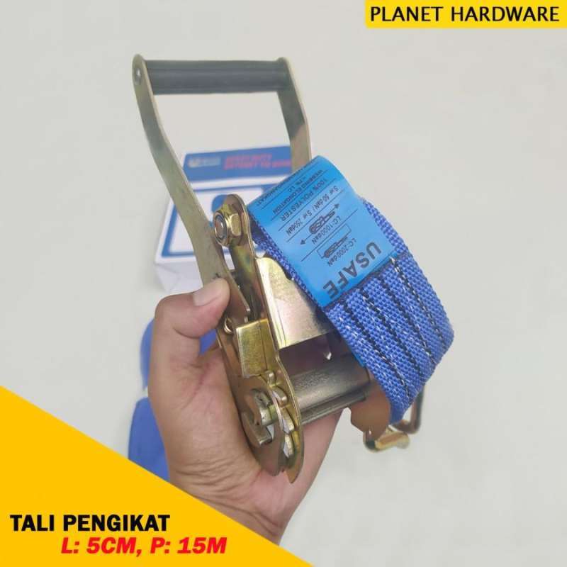 Jual Tali Pengikat Barang Bak Truk Cargo Lashing Rachet Tie Down 15 ...