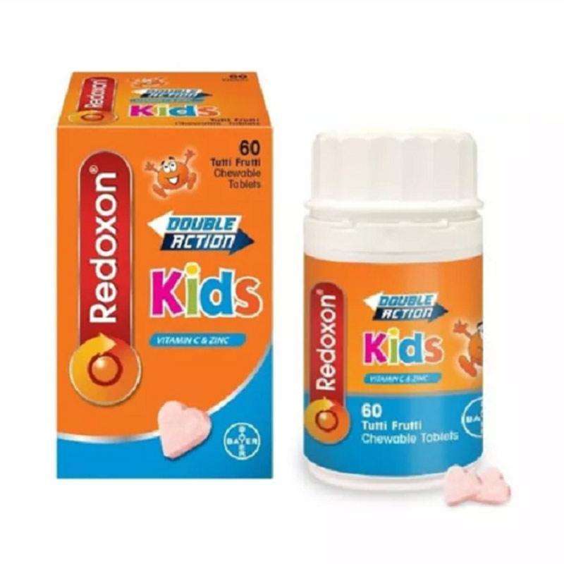 Jual Redoxon Kids Vitamin C & Zinc Multivitamin [60 Tablet] di Seller ...