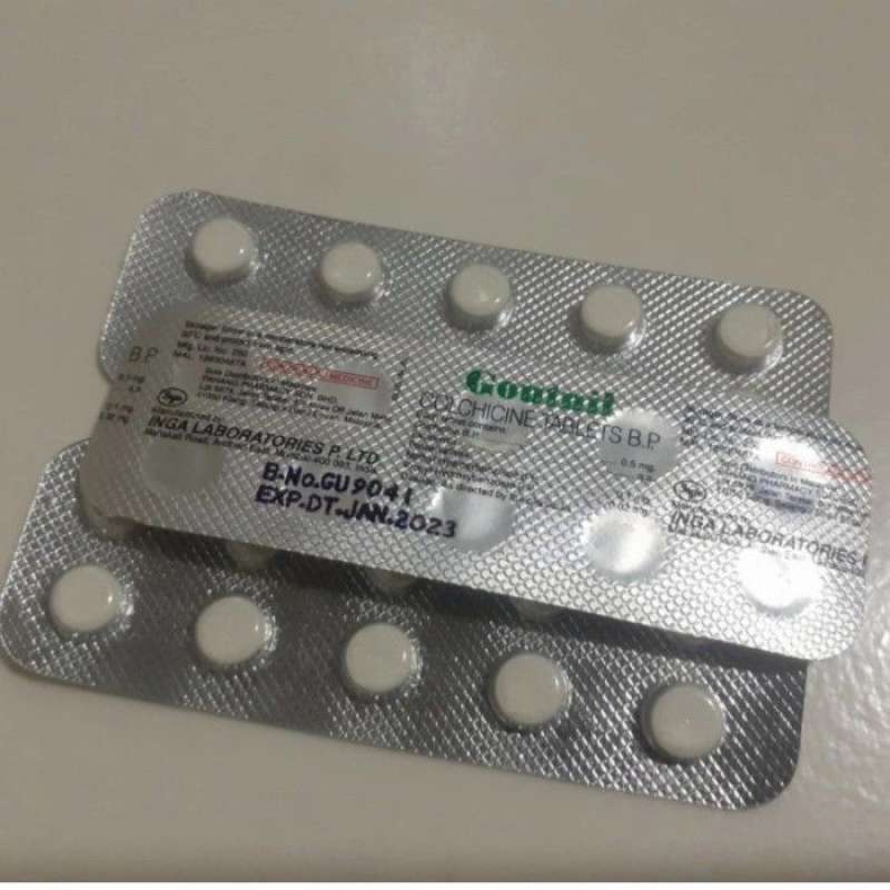 Jual Vitamin Goutnil Colchacine Recofal Perstrip 10tab Di Seller Toko ...