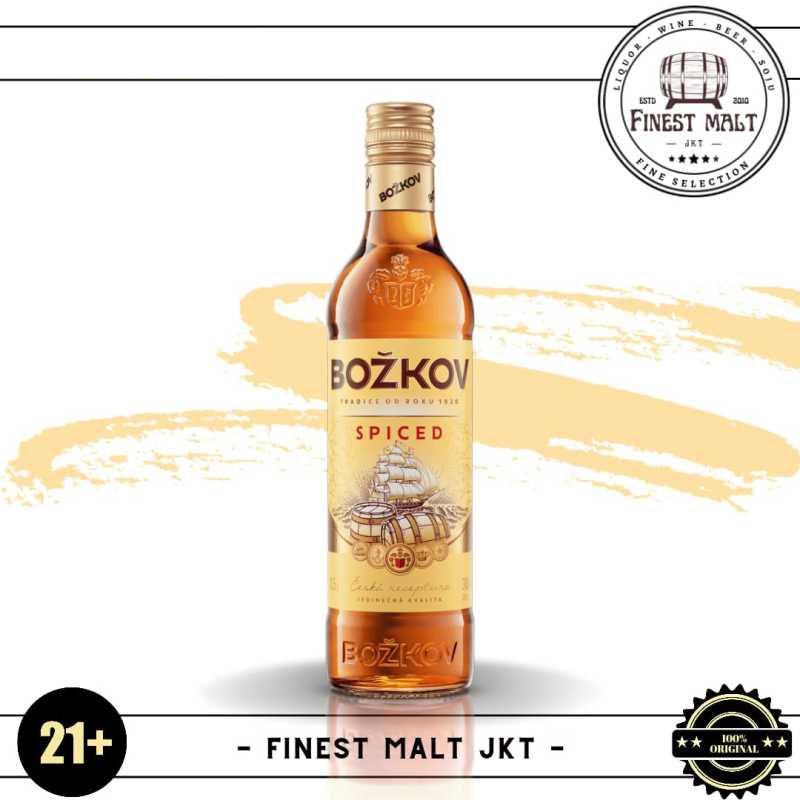 Promo BOZKOV Original Spiced Rum 500ml Diskon 8% di Seller Finest malt ...