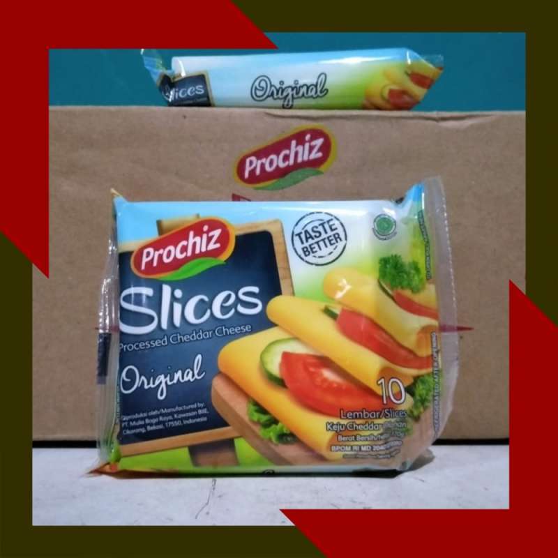 Promo Prochiz Slices 10S 170Gr X 24Pcs Per Box (1 Karton) Processed ...