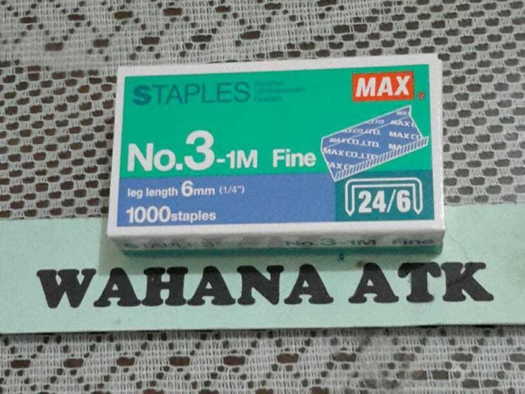 Jual Isi Staples No 3 Max Original Harga Termurah Maret 2024 | Blibli