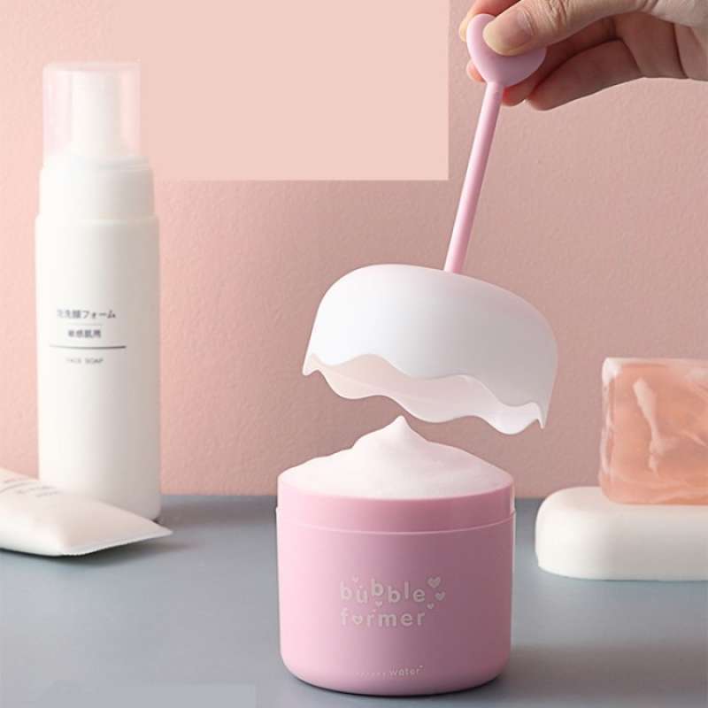Jual FACIAL SOAP BUBBLE FORMER ALAT PEMBUAT BUSA LEMBUT LEBAT CUCI MUKA ...