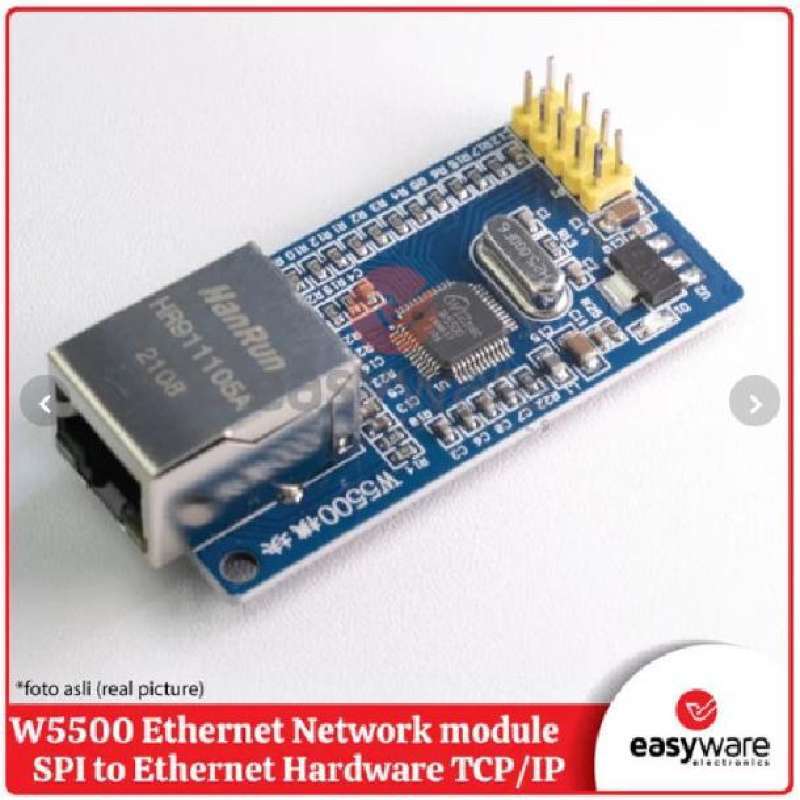 Jual W5500 Ethernet Network Module Spi To Ethernet Hardware Tcp Ip Di