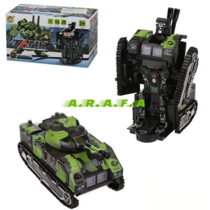 Jual MAINAN ROBOT TANK TRANSFORMERS TANK WARRIORS - ROBOT TRANSFORMASI ...