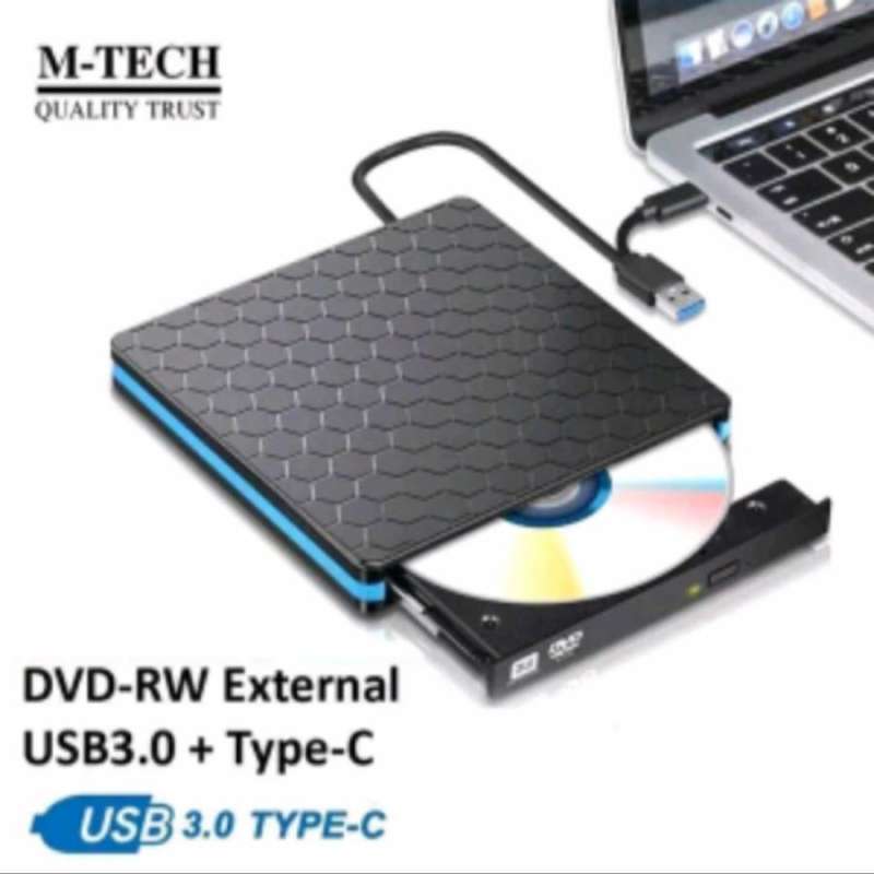 Jual USB 3.1 Type C External CD DVD RW Optical Driver For Laptop PC M ...