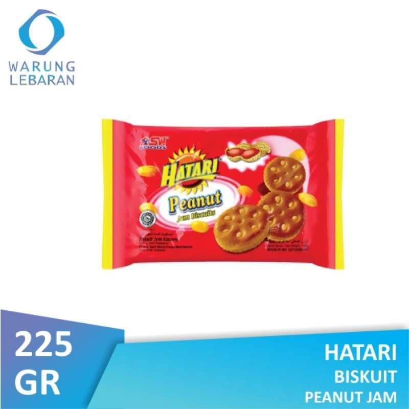 Jual Hatari Peanut Jam Biscuits 225gr di Seller Warung Lebaran - Kota ...
