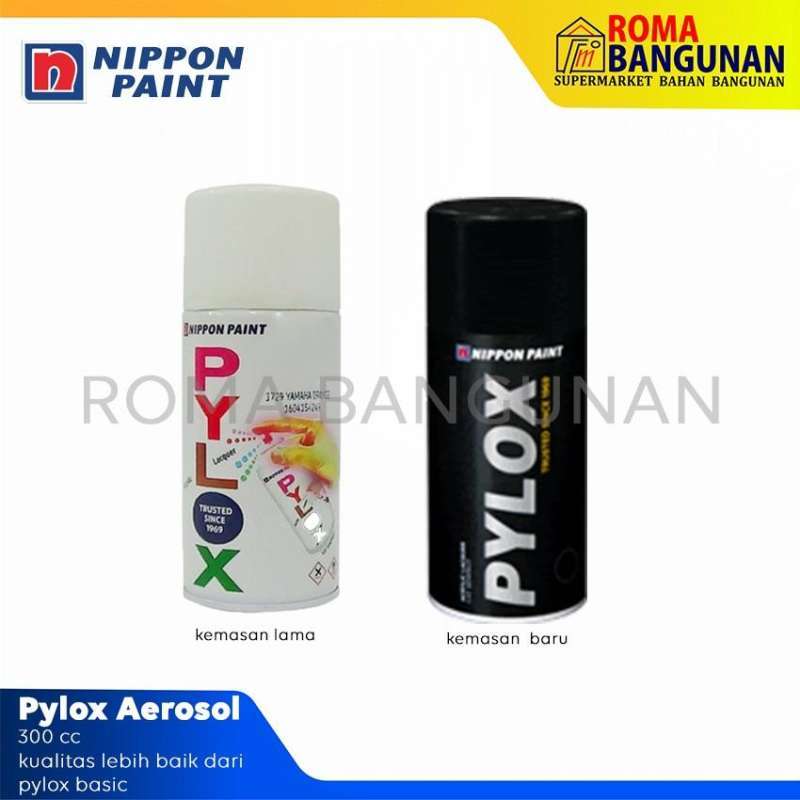 Jual Pylox Aerosol / Cat Semprot / Spray Paint Nippon Paint 300 cc ...