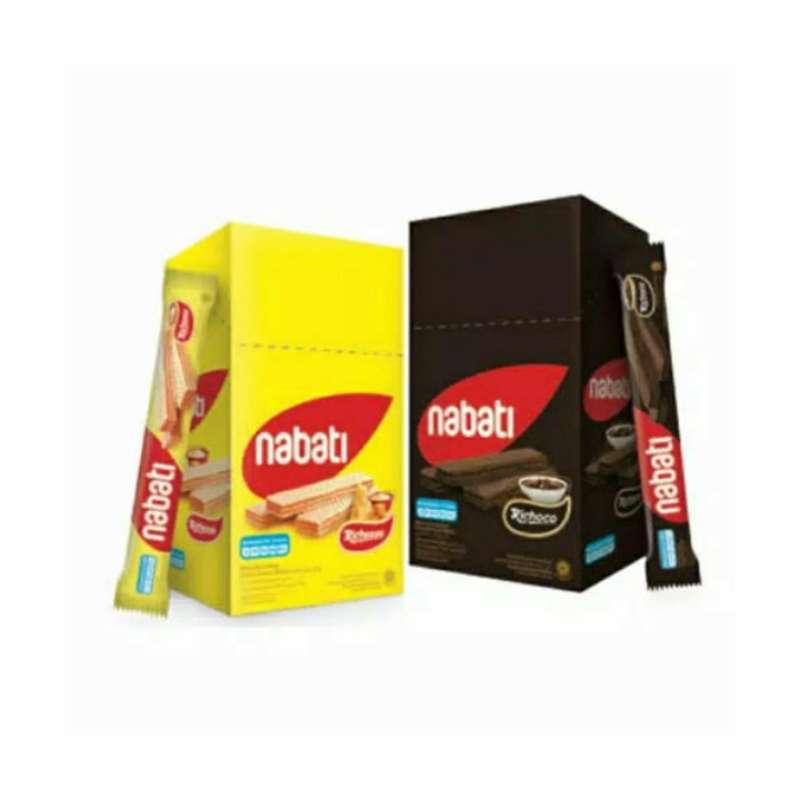 Jual Wafer Nabati (1 Box= 20pcs x 7gr) Rasa di Seller Tk. Achiera ...