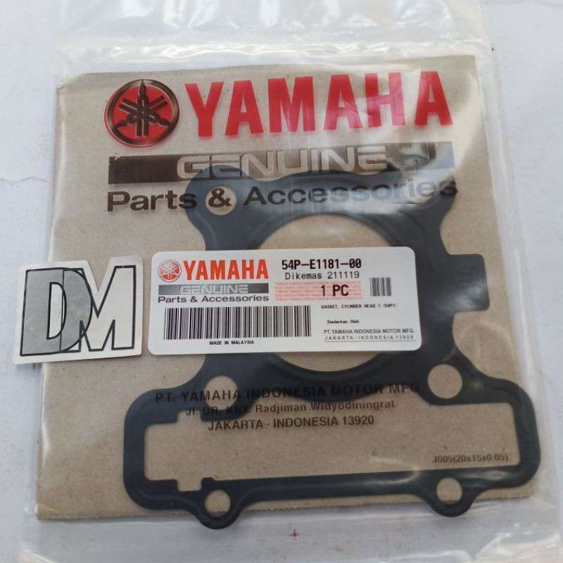 Jual Gasket Cylinder Yamaha Fino di Seller Yamaha Putera Serang ...