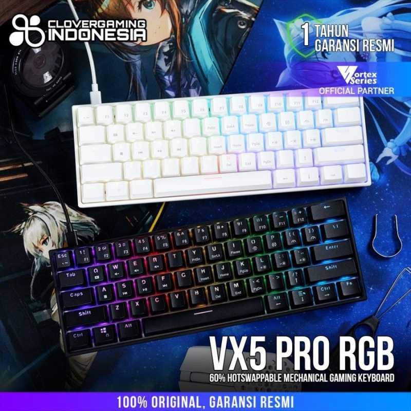 Jual VortexSeries VX5 Pro RGB 60% Vortex Series Mechanical Gaming ...