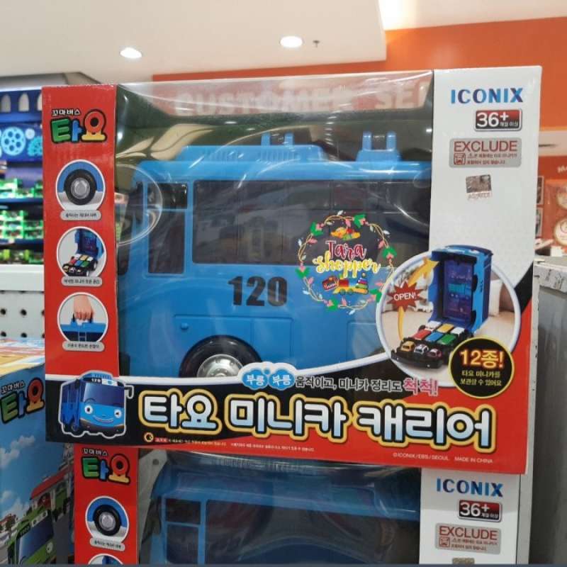 Promo RECOMMENDED ICONIX TAYO THE LITTLE BUS CARRIER BOX Diskon 5% di ...
