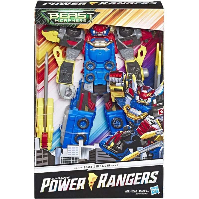 Jual Power Rangers Beast Morphers Beast X Megazord Robot Mainan Anak di ...