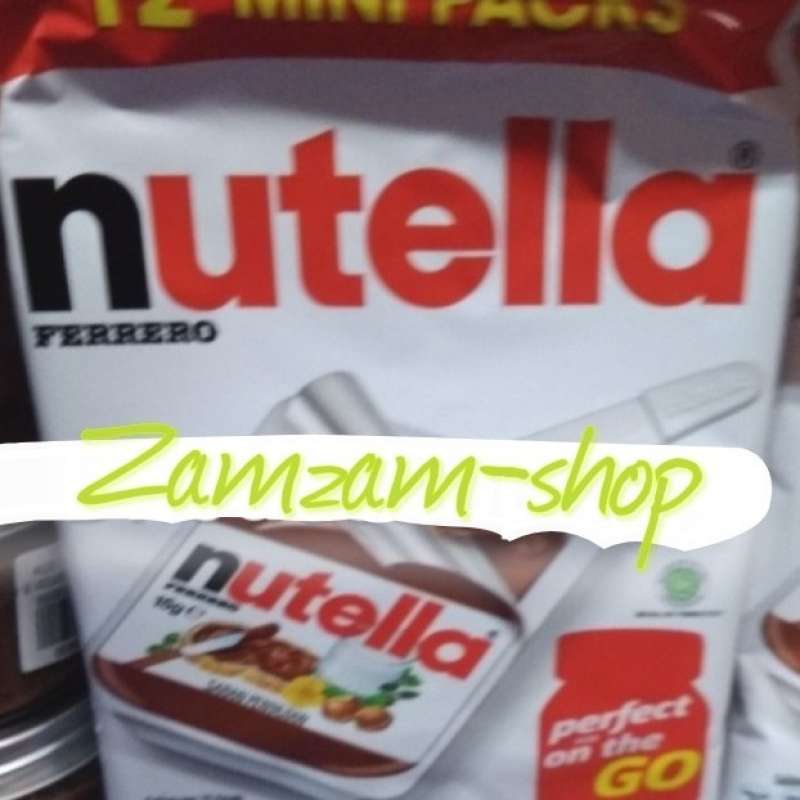 Promo coklat nutella mini pack 12's cokelat go Diskon 24% di Seller ...