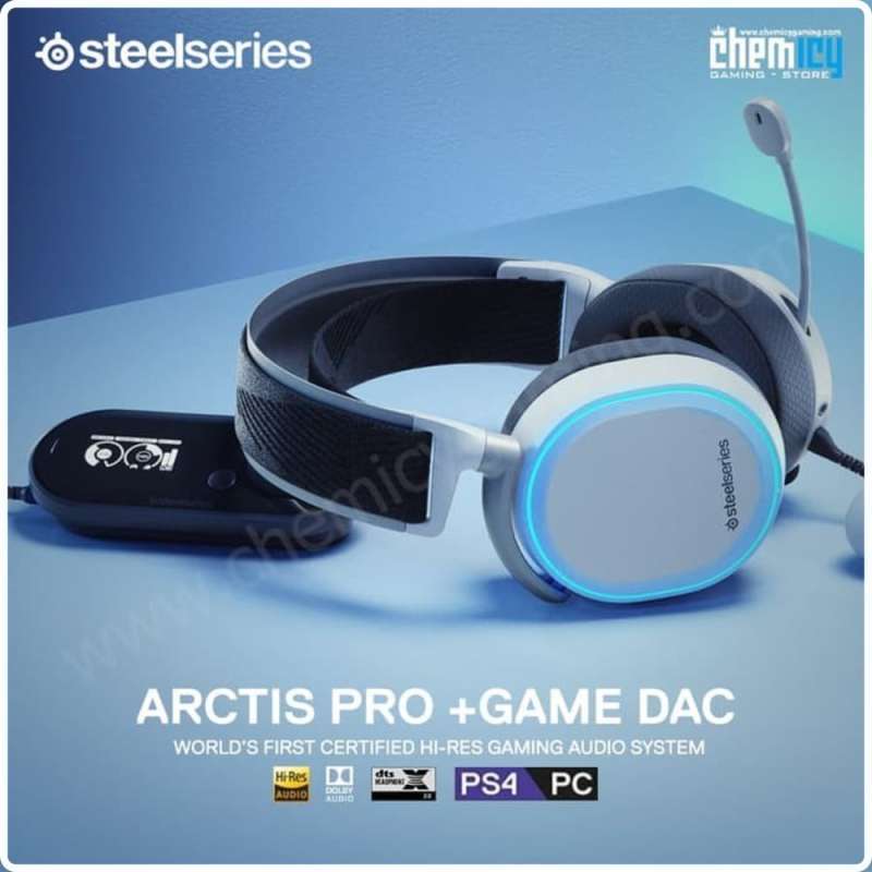 Jual Steelseries Arctis Pro Rgb + Game Dac / Gamedac - White Kode 070 ...