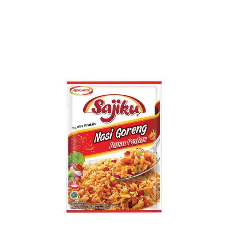 Jual [ 1 Sachet ] AJINOMOTO BUMBU NASI GORENG SAJIKU PEDAS 20g di ...