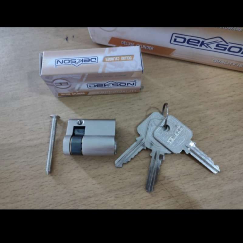 Promo Kunci Pintu Setengah Silinder Dekson Half Cylinder Hc Dl 40Mm ...