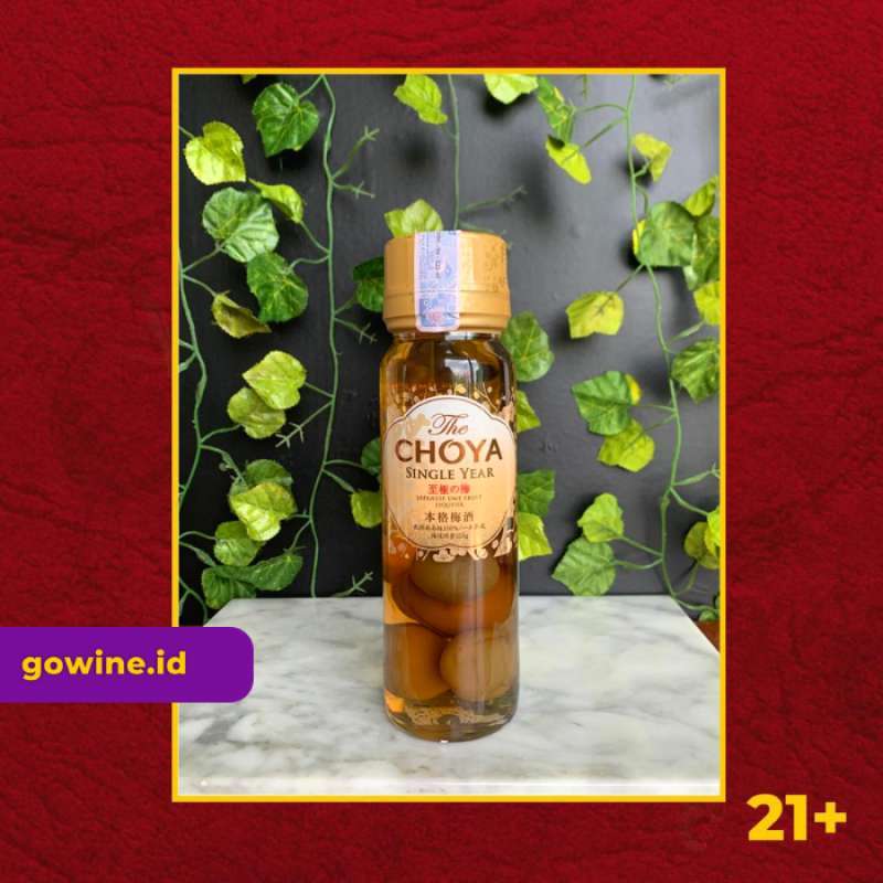 Jual The Choya Single Year Japanese Ume Fruit Liqueur Liquor 325ml Di Seller Gowine.id Official ...