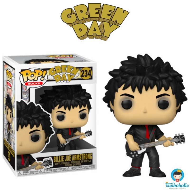 Jual Funko Pop! Rocks Green Day - Billie Joe Armstrong #234 di Seller ...