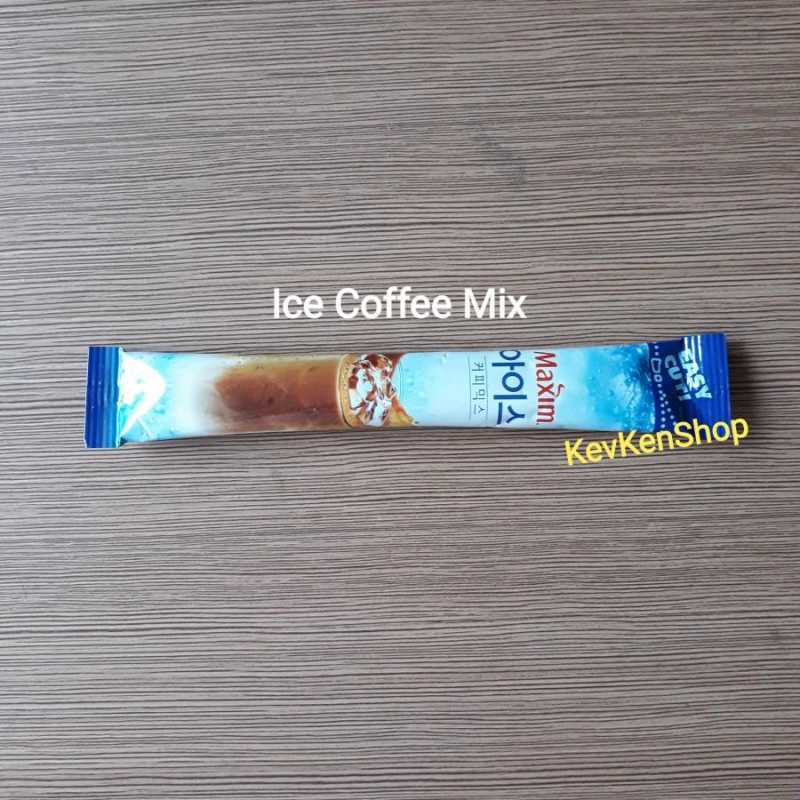 Jual Kopi MAXIM Ice Black atau Coffee Mix korea per Sachet di Seller ...