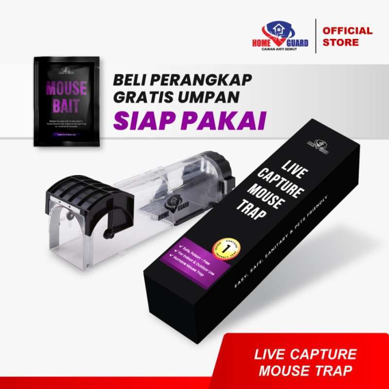 Jual Home Guard Live Capture Mouse Trap Perangkap Tikus di Seller Home Guard Indonesia - Manahan ...
