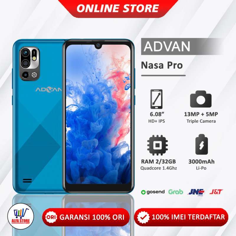 Jual Advan Nasa Pro 2 / 32gb Netizen Hero Smartphone Android 11 - Blue ...