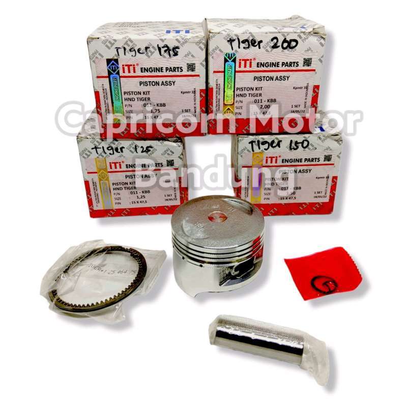 Jual Piston Kit Tiger Iti Oversize 125 150 175 200 - 200 Di Seller ...