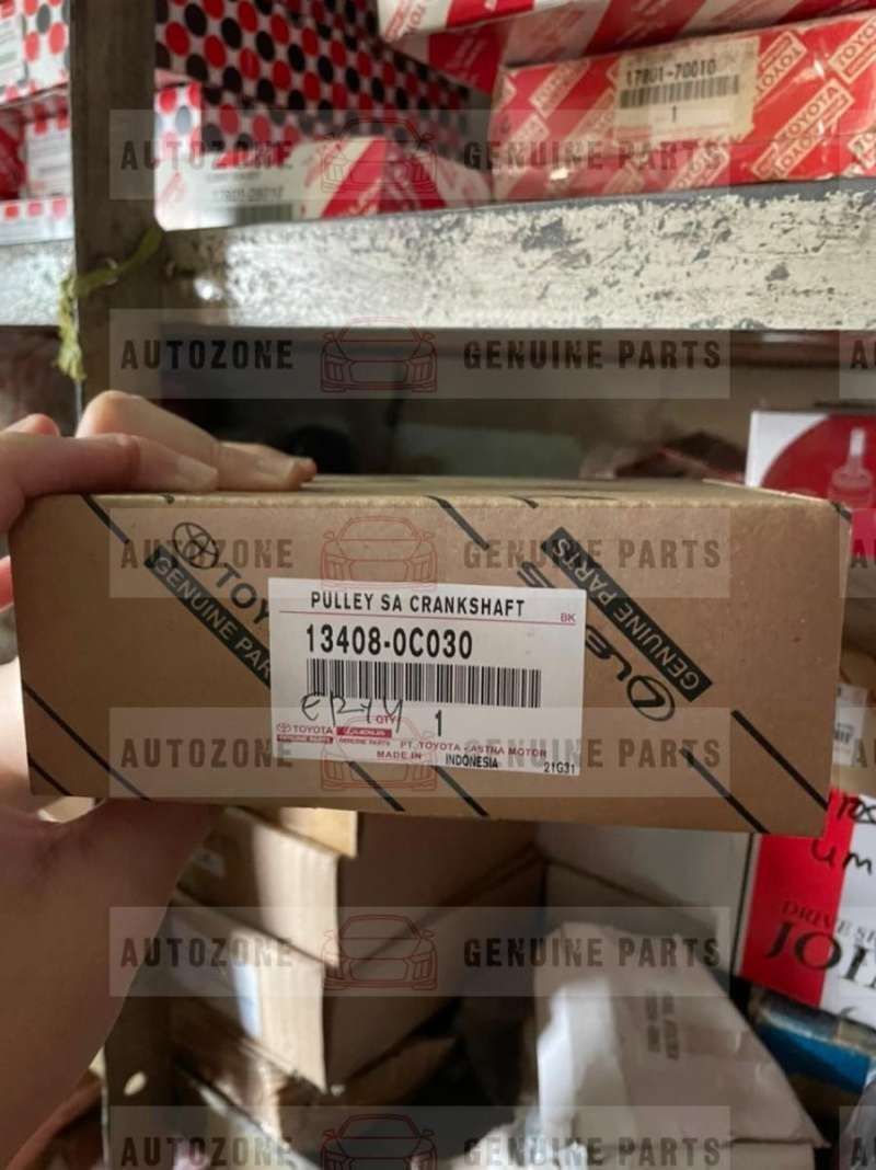 Jual Pulley Crankshaft Innova Fortuner Hilux Hiace Ori 13408-0c030 Di ...