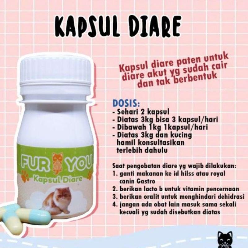 Jual Fur you kapsul diare akut kucing adul obat diare kucing obat ... Jual Fur you kapsul diare akut kucing adul obat diare kucing obat ...
