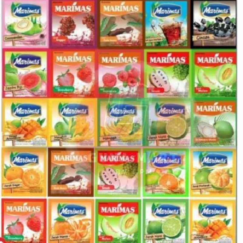 Jual MINUMAN SERBUK MARIMAS RENCENG 10 SACHET 8 GRAM di Seller Gunamart ...
