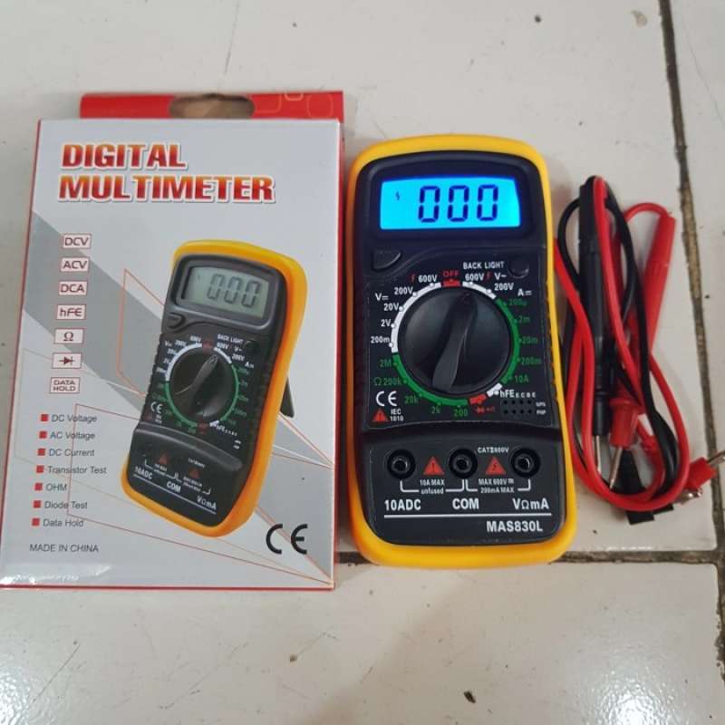 Promo Multi tester Digital , Digital Multi Tester Diskon 15% di Seller ...