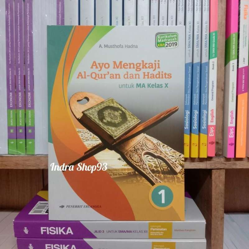 Jual Ayo Mengkaji Al-qur'an Dan Hadits Ma Kelas 1 2 3/x Xi Xii Kma 2019 - Kelas 3 Ma Di Seller ...