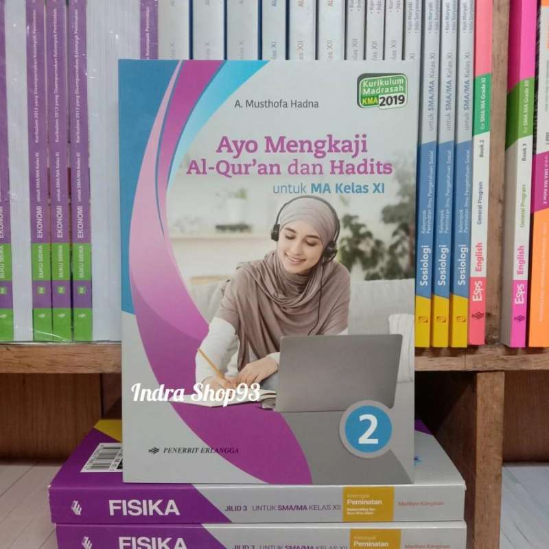 Jual Ayo Mengkaji Al-qur'an Dan Hadits Ma Kelas 1 2 3/x Xi Xii Kma 2019 - Kelas 3 Ma Di Seller ...
