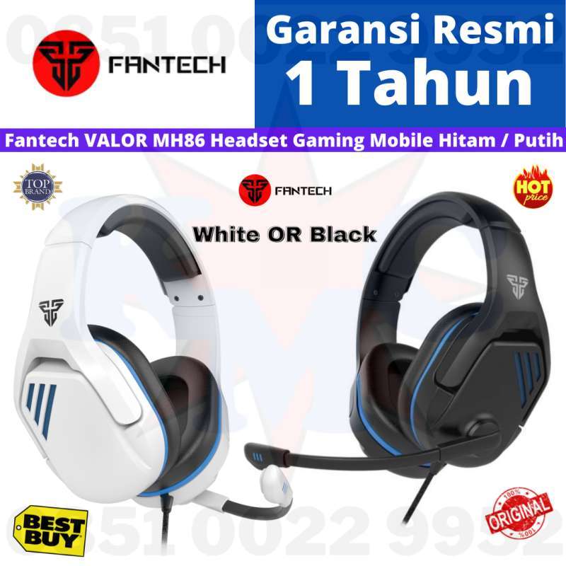 Jual Headset Gaming Fantech Mh86 Mh 86 Valor Gaming Headset Di Seller ...