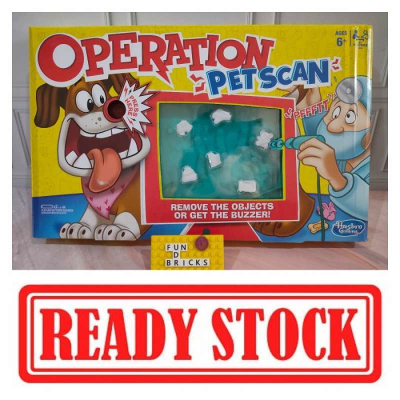 Jual Hasbro Gaming Operation Pet Scan Board Game di Seller Eloise Shop ...