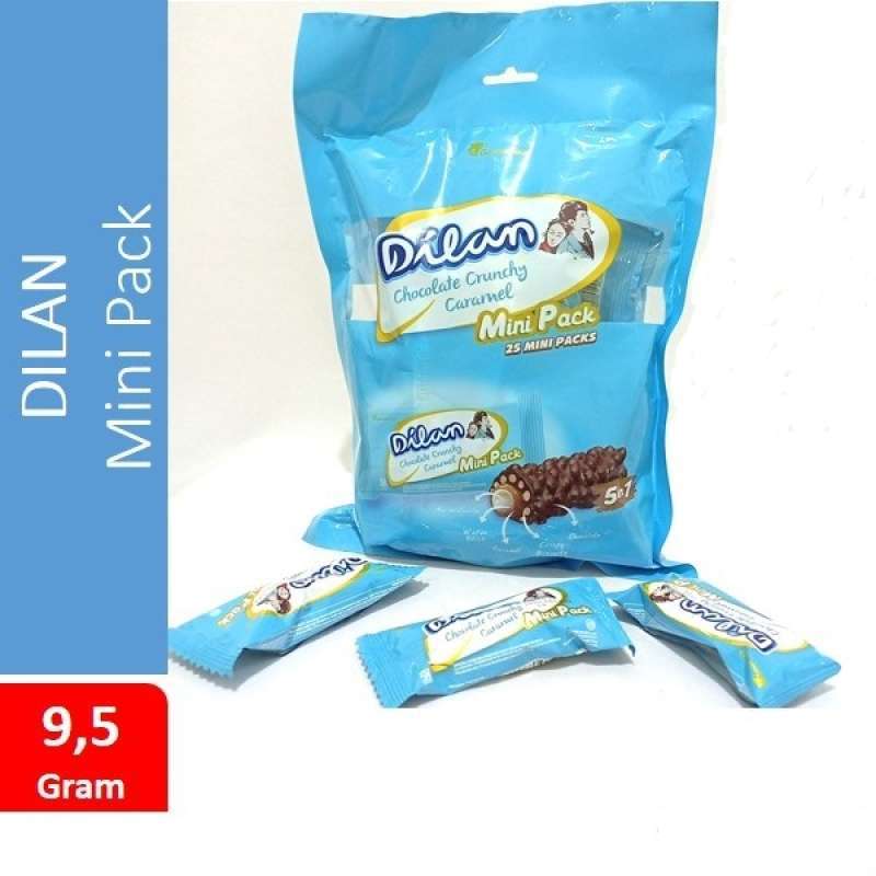 Jual DILAN COKLAT CRUNCHY CARAMEL MINI BAG ISI 25PCS di Seller ...