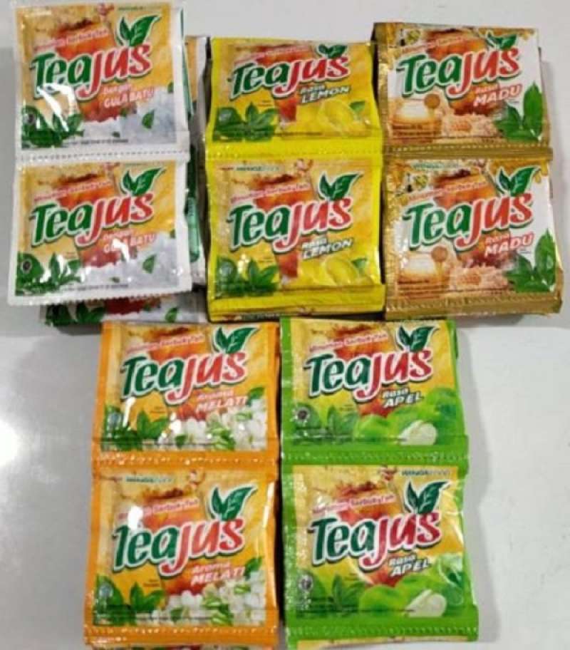 Jual Tea Jus Gula Batu Minuman Teh Serbuk Instan 10pcs X 8gr Tea Jus ...
