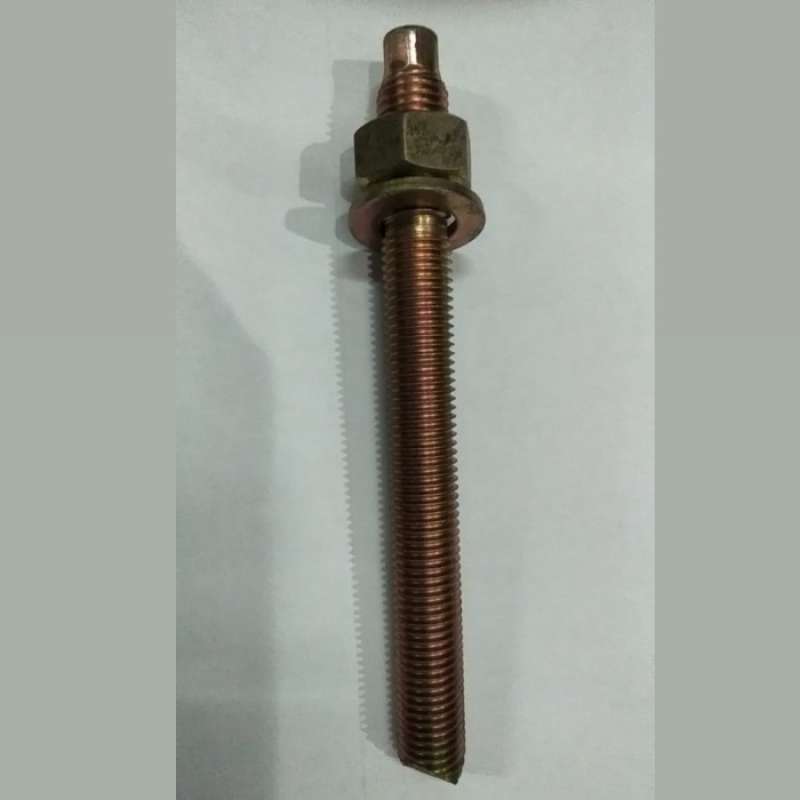 Jual Chemical Angkur M16 X 200 Studbolt Anchor Chemical Kuning 16x200 ...