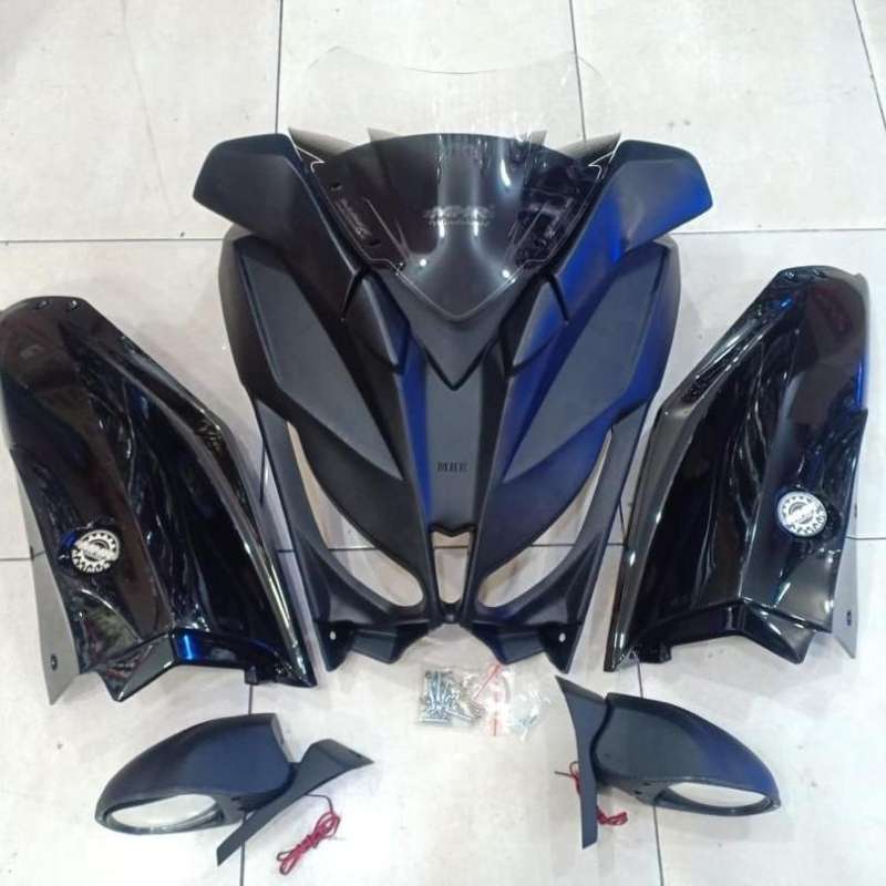 Jual Tameng Topeng Kedok Model Xmax Alien For Nmax-155 Old Mhr Best ...